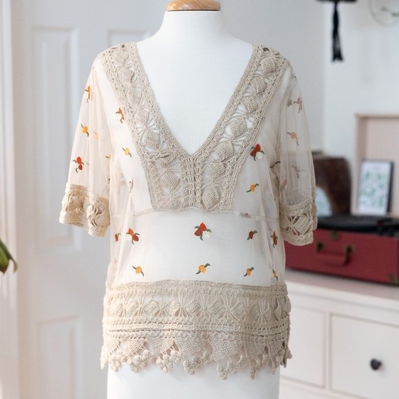 House of Harlow 1960 | Tops | House Of Harlow 96 X Revolve Kyra Sheer ...